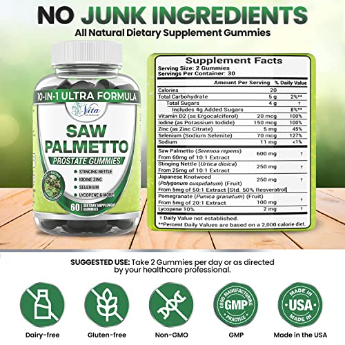 saw palmetto for prostate support