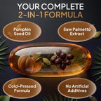 Saw palmetto for prostate support