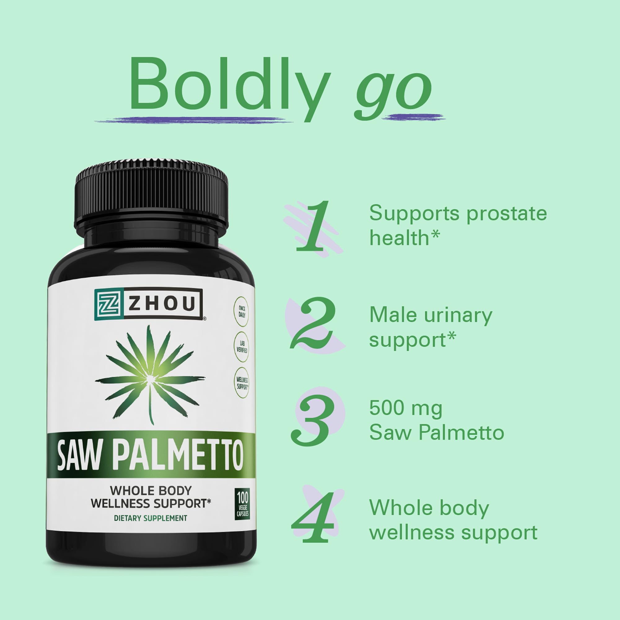 saw palmetto for prostate support