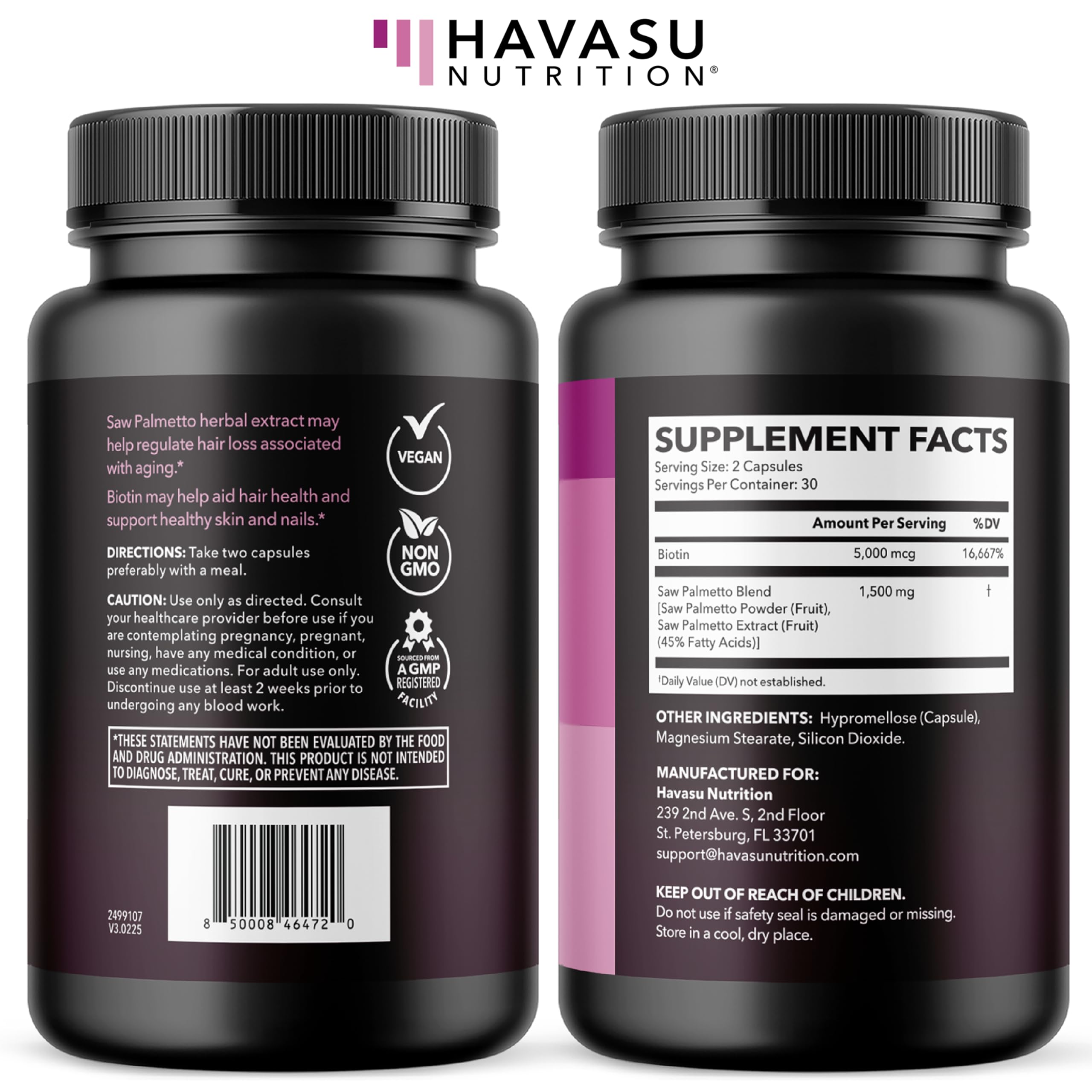 saw palmetto for skin and hair