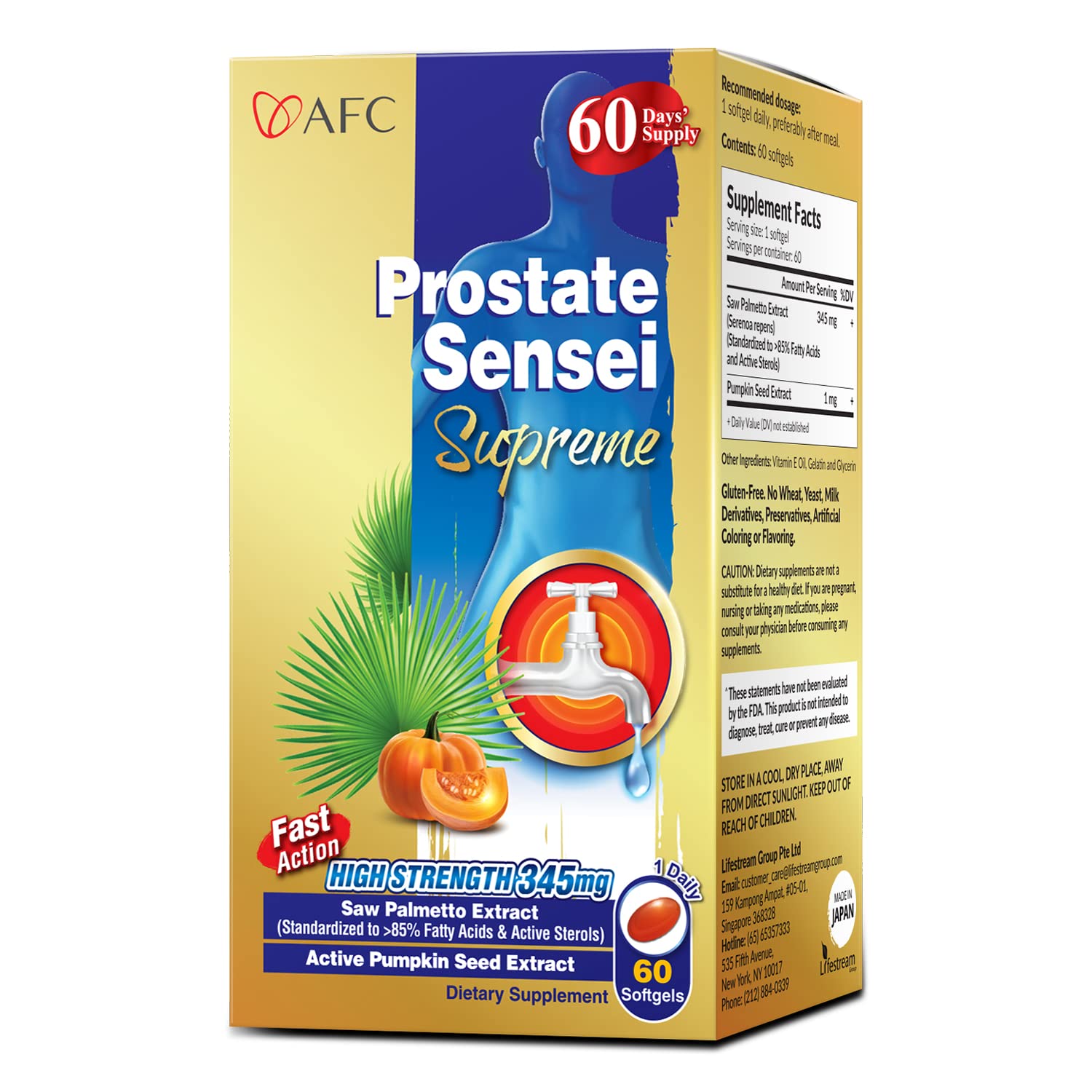 saw palmetto for urinary support