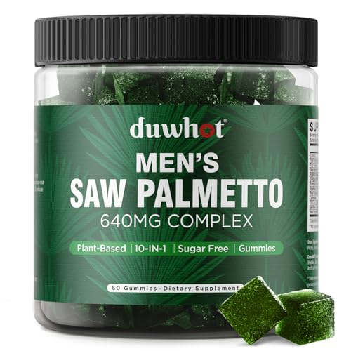 saw palmetto gummies for men