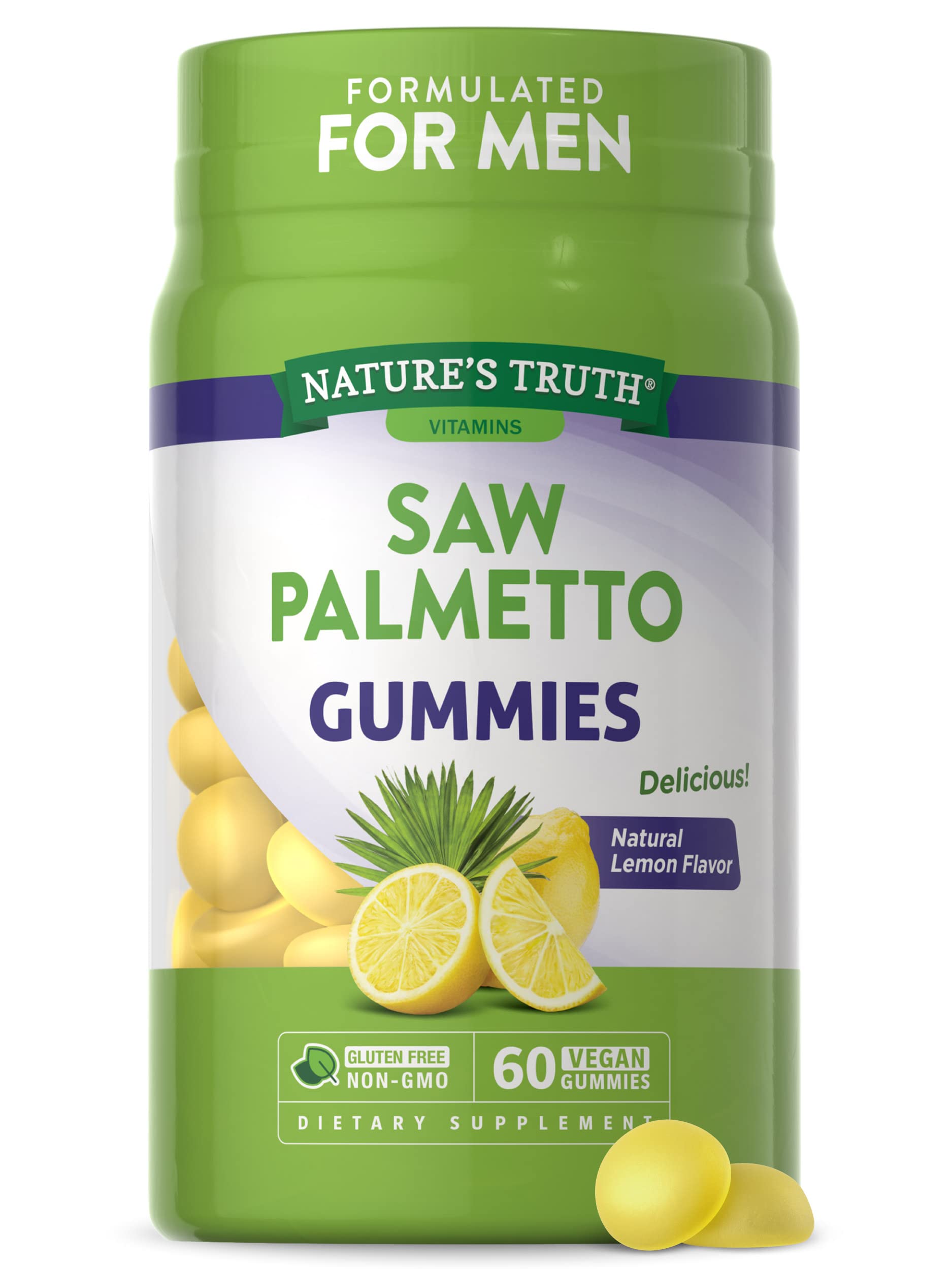 saw palmetto gummies for men