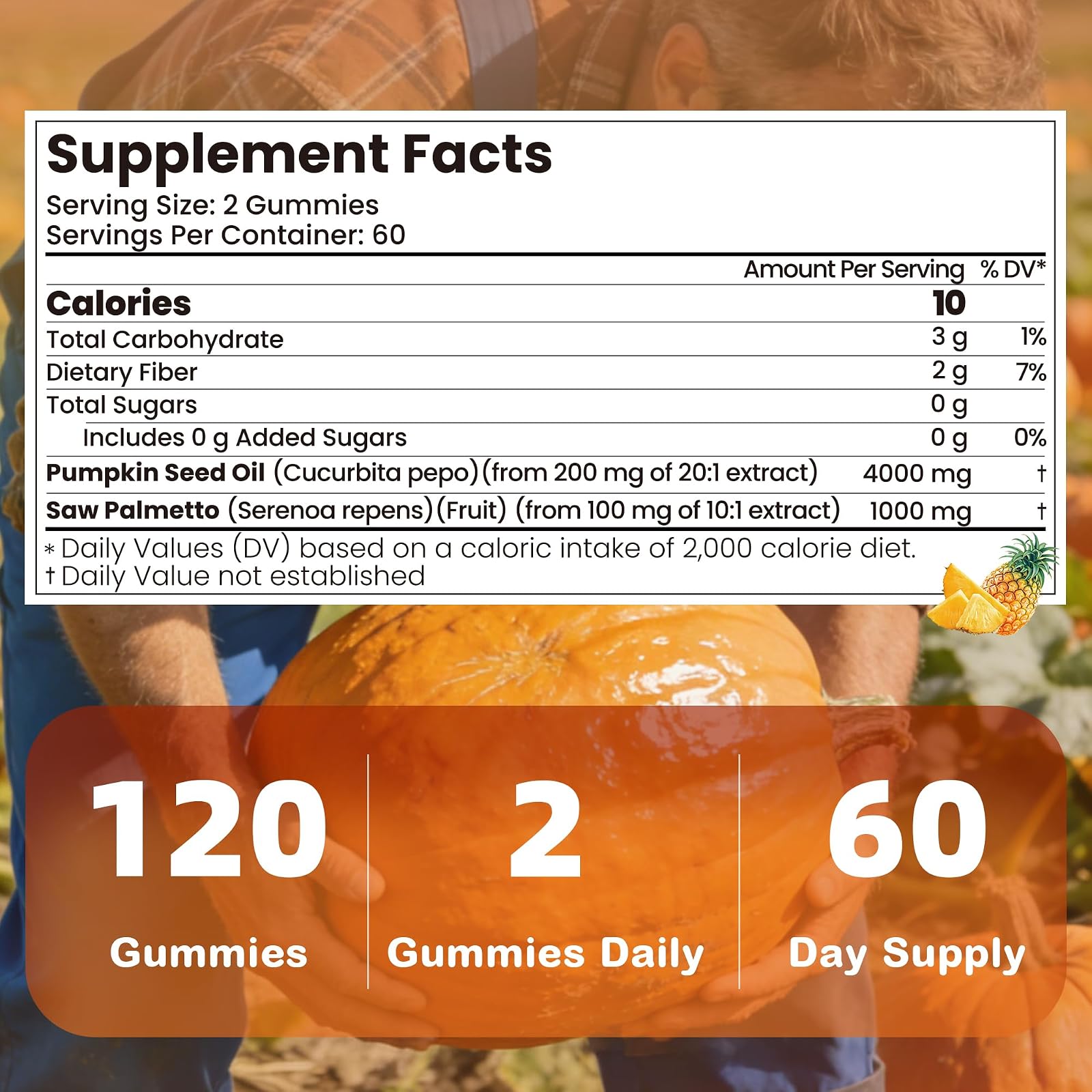 saw palmetto gummies for prostate support