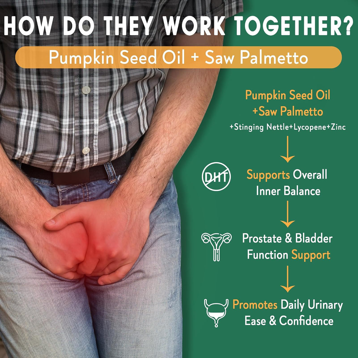 Saw palmetto gummies for prostate support