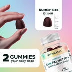 saw palmetto gummies with essential nutrients