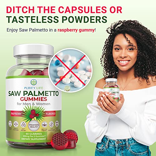 saw palmetto gummies with herbal benefits