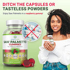 saw palmetto gummies with herbal benefits