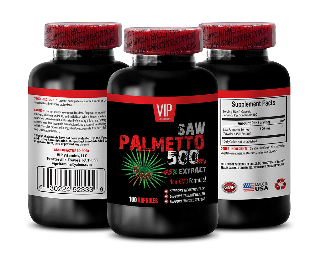 saw palmetto hair growth supplement