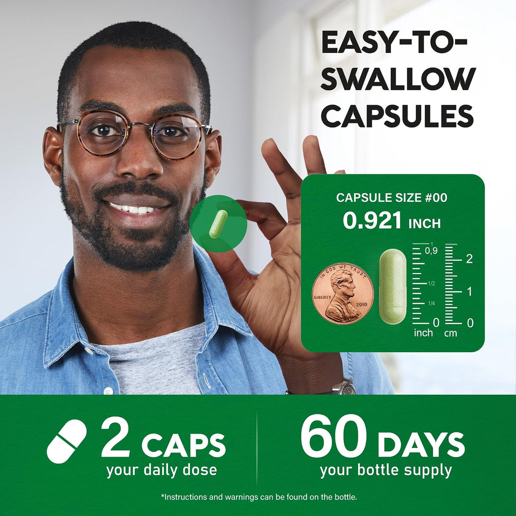 saw palmetto herbal remedy capsules