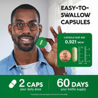 saw palmetto herbal remedy capsules