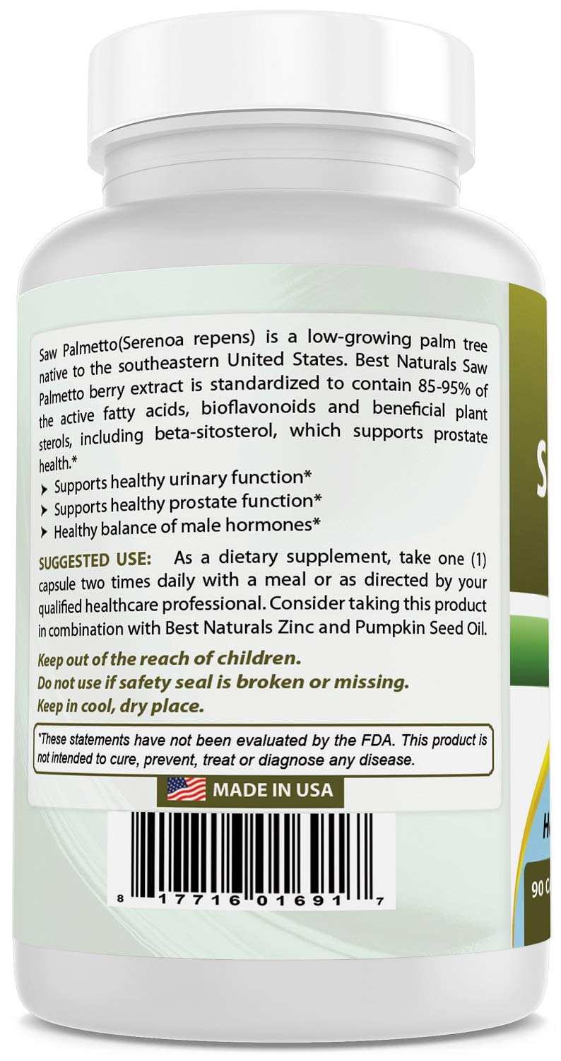 saw palmetto interactions with other herbs