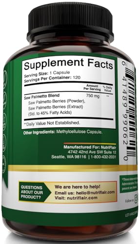 saw palmetto interactions with other supplements