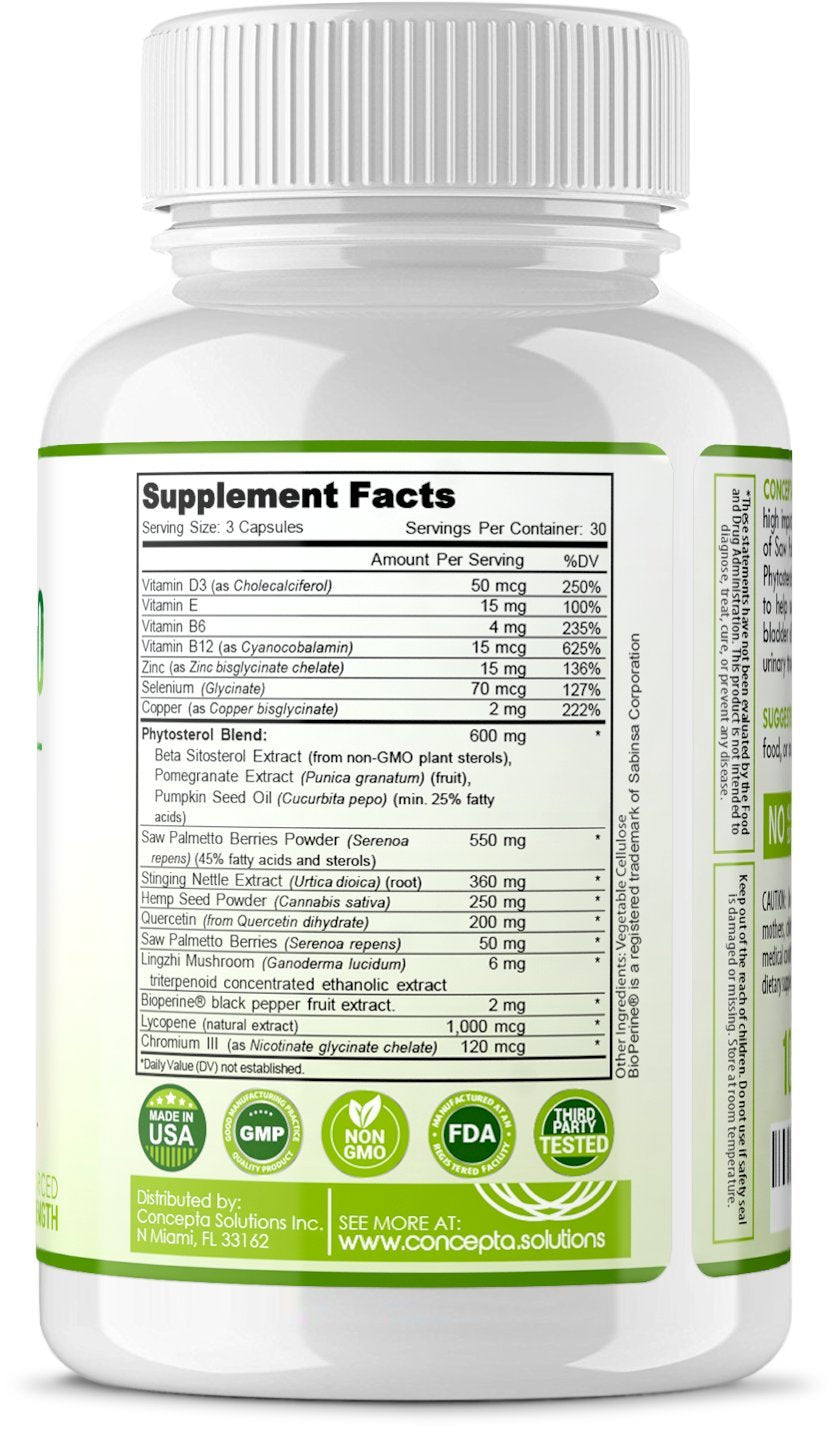 saw palmetto interactions with other supplements
