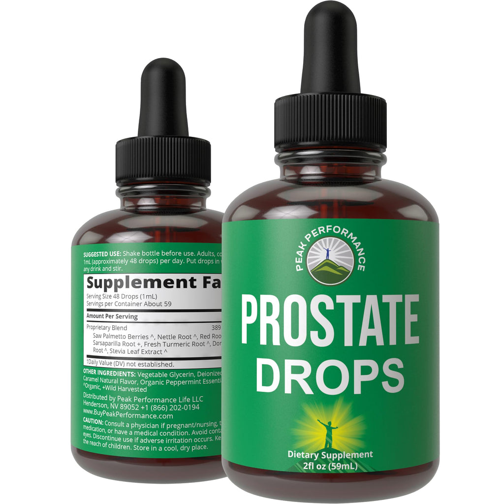 saw palmetto liquid drops for men