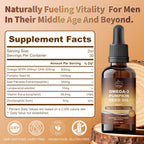 Saw palmetto oil drops for health