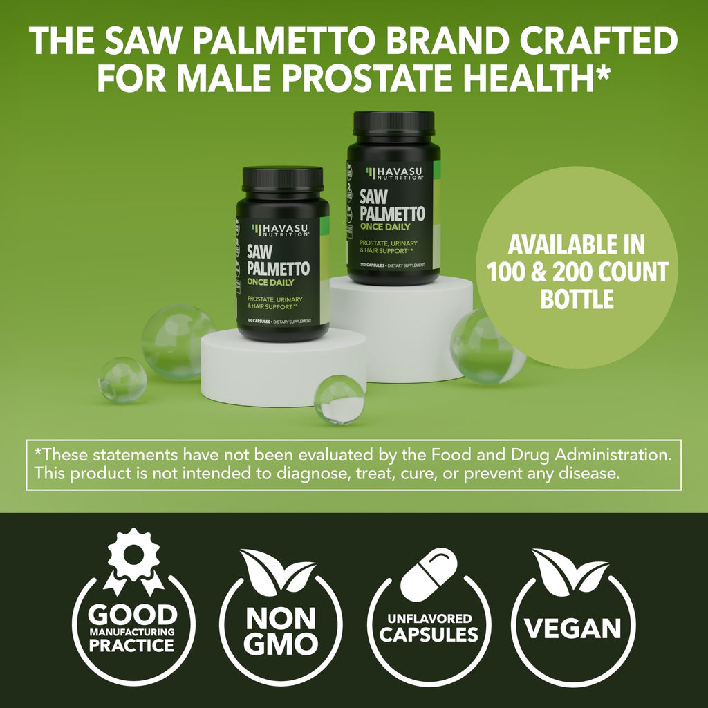 saw palmetto oil for hair care