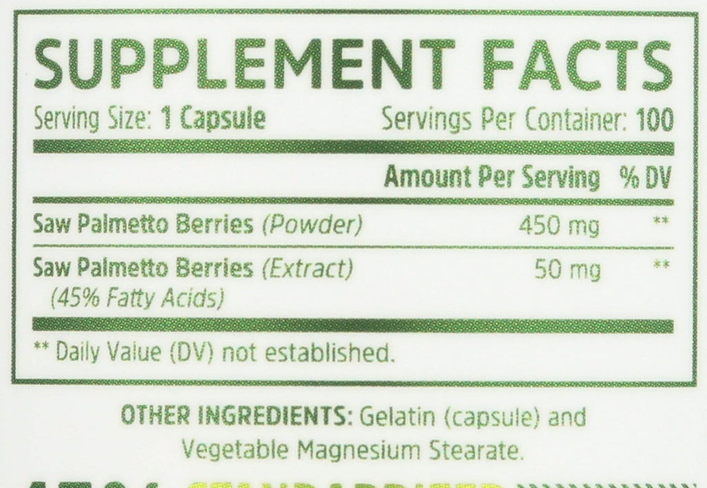 saw palmetto oil for hair growth