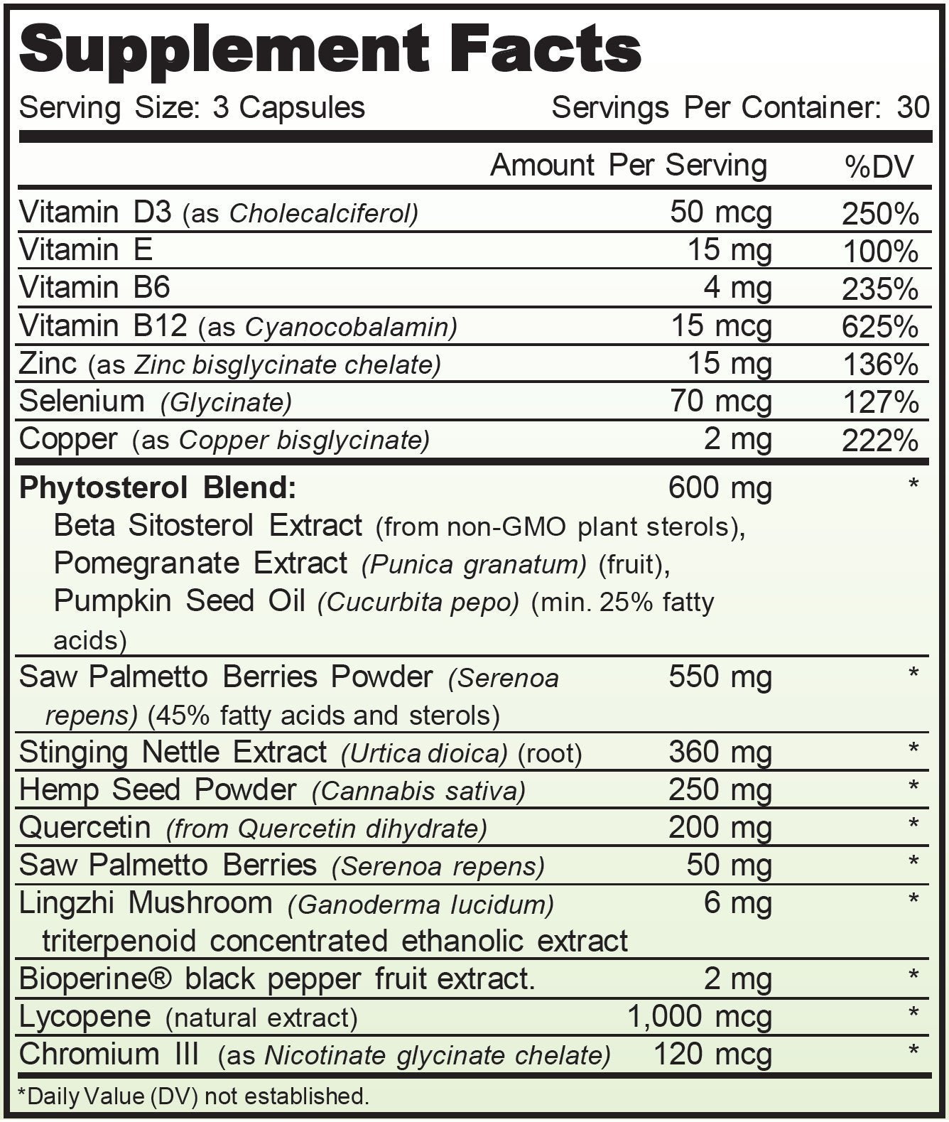 saw palmetto oil for hair growth