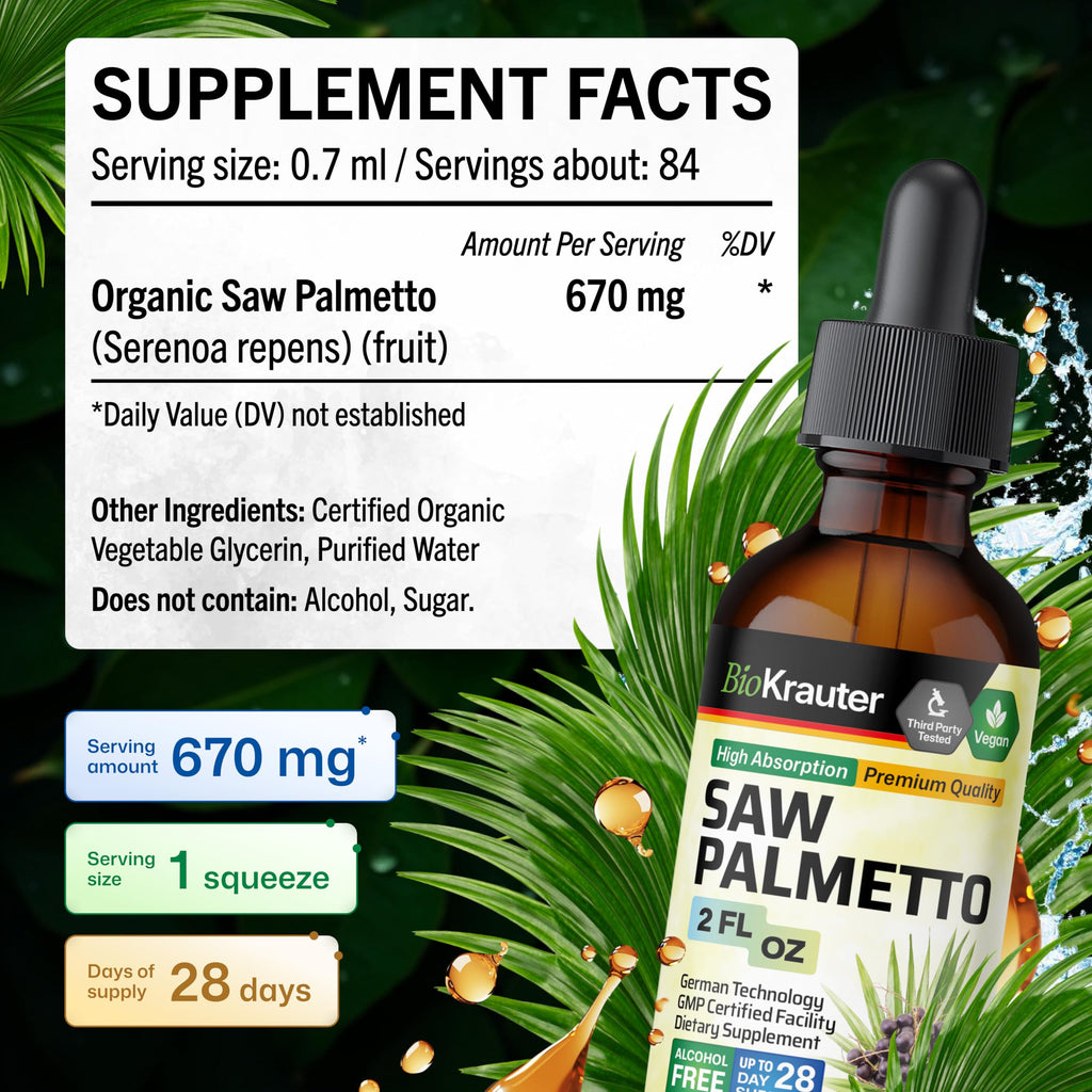 saw palmetto oil for healthy hair
