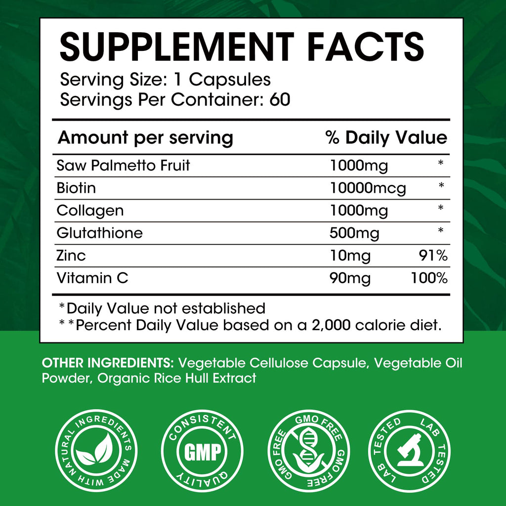saw palmetto oil for men