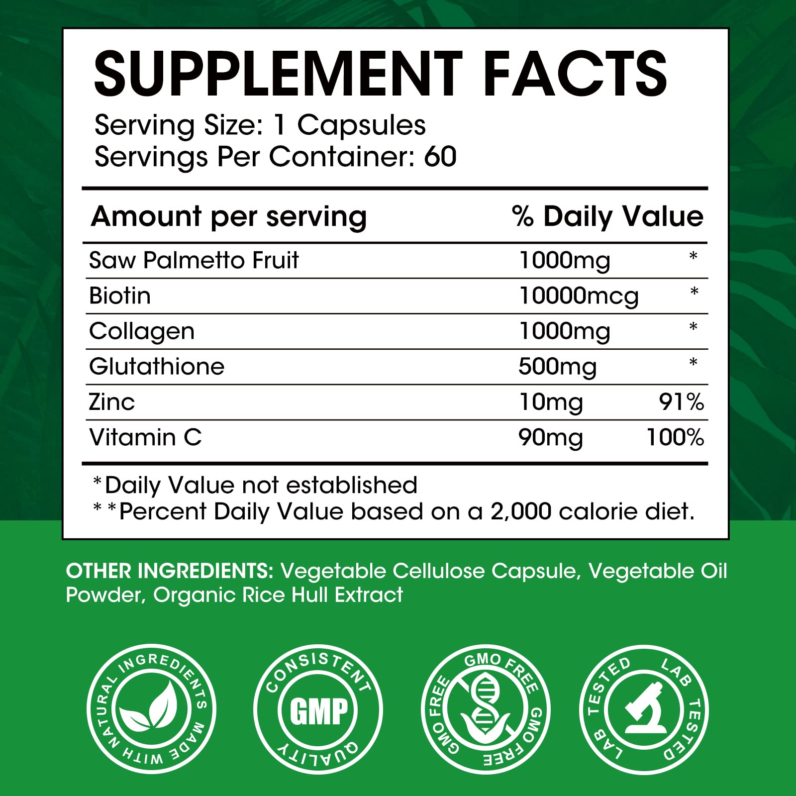 saw palmetto oil for men
