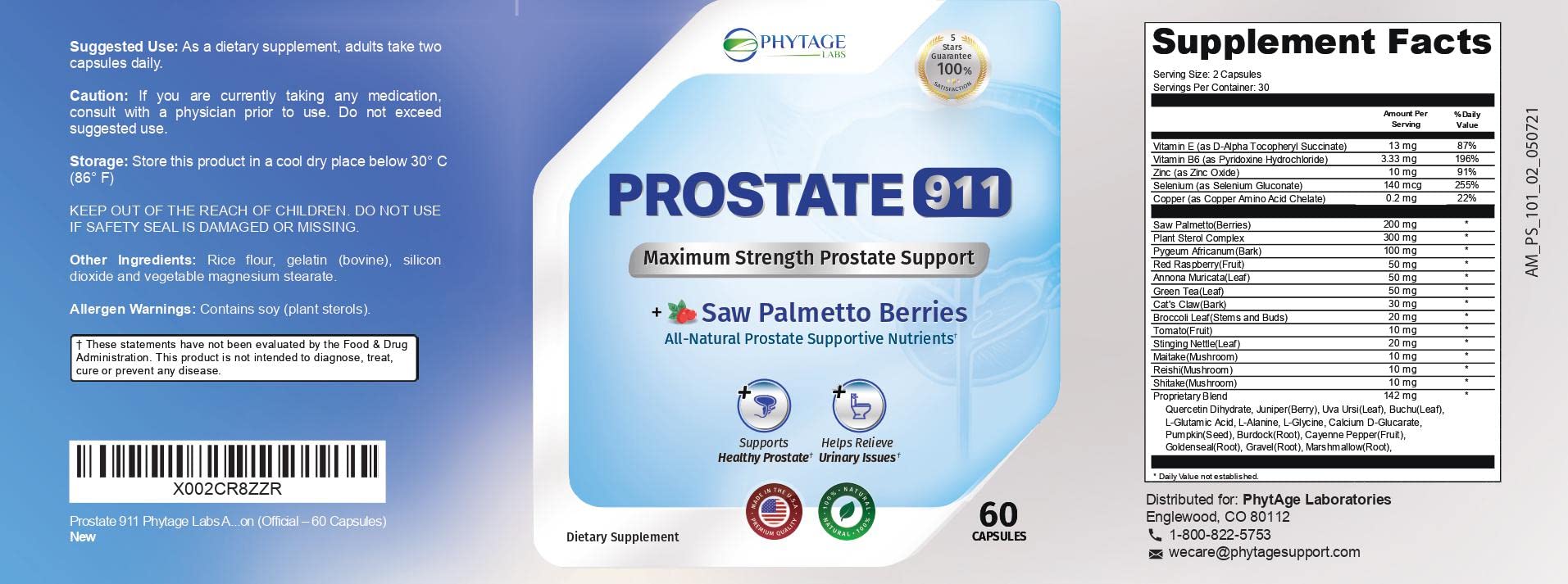 Saw palmetto oil for overall health