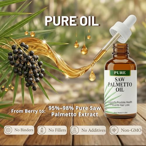 saw palmetto oil for overall vitality
