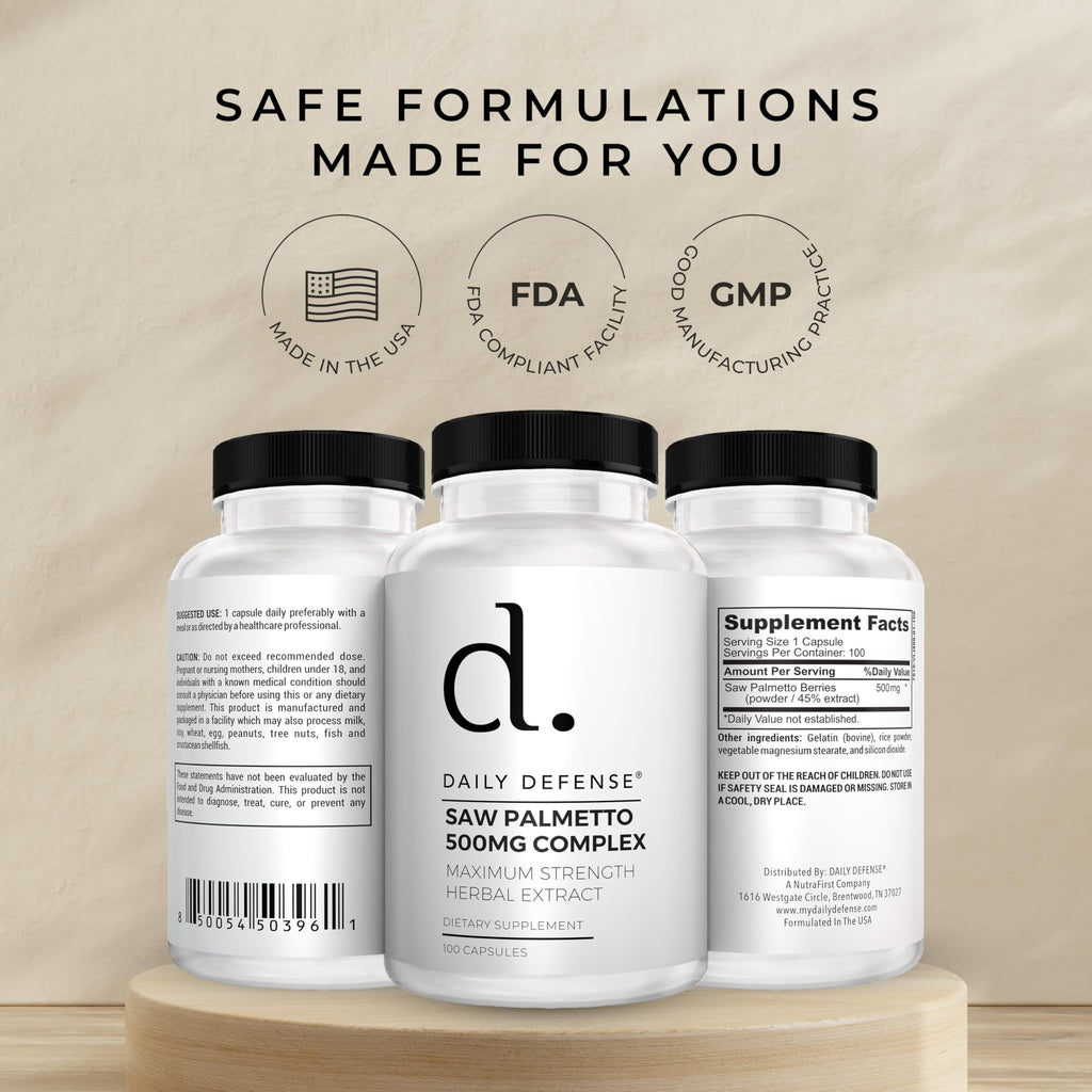 saw palmetto oil for thicker hair