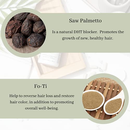 saw palmetto oil for thicker hair