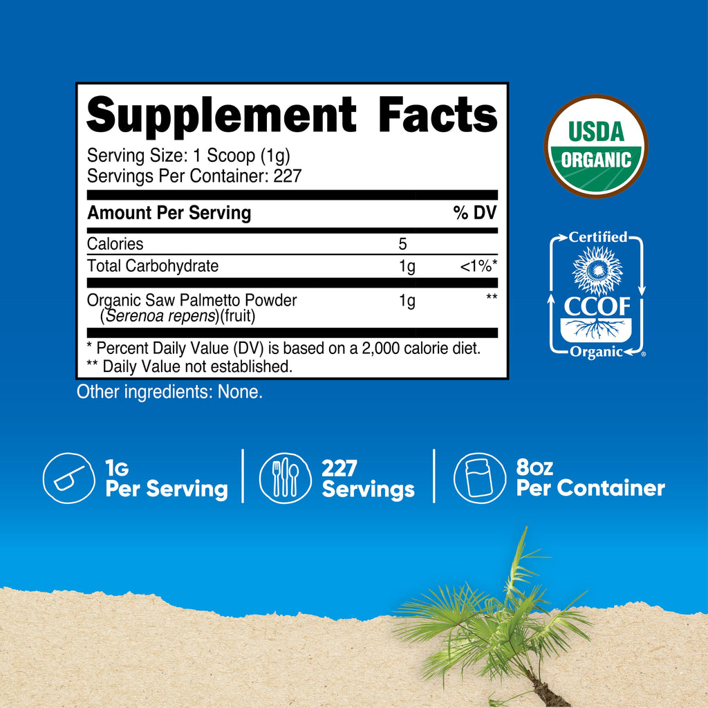saw palmetto powder for wellness