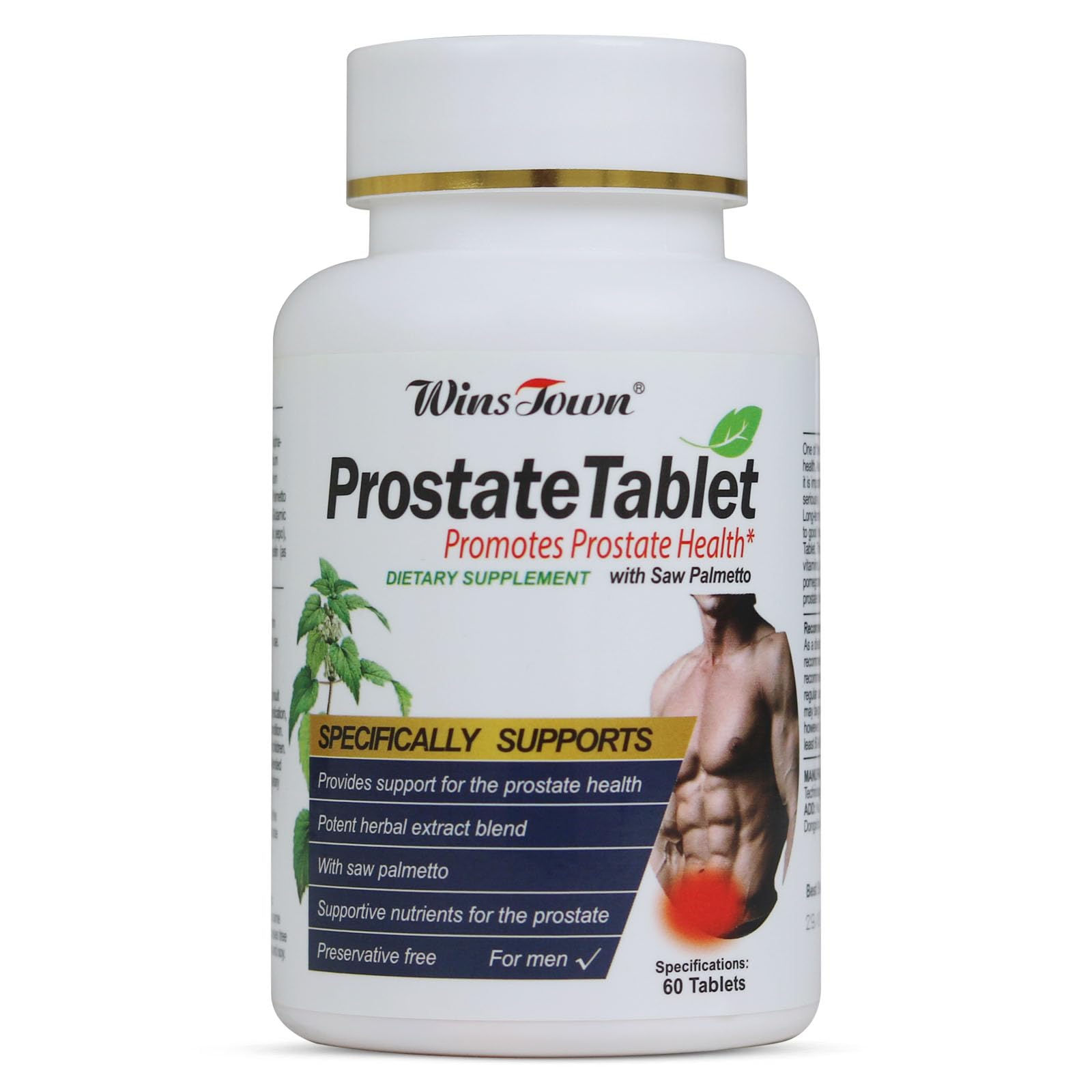 saw palmetto prostate health tablets