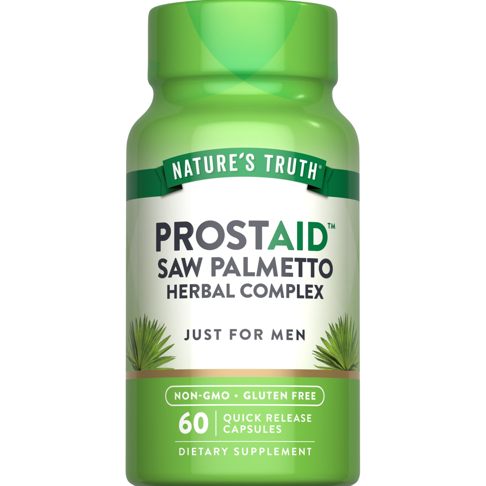 saw palmetto prostate support capsules