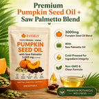 Saw palmetto softgels for hair health