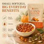Saw Palmetto softgels for hormonal balance