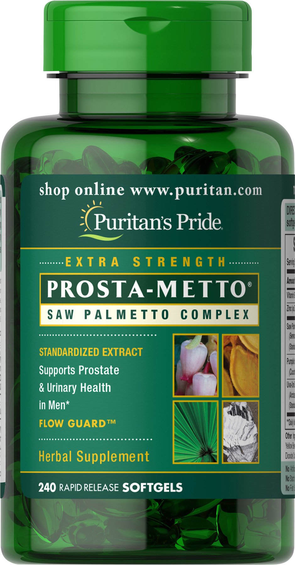 saw palmetto softgels for men