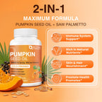 Saw palmetto softgels for men