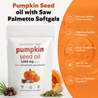 Saw palmetto softgels for wellness