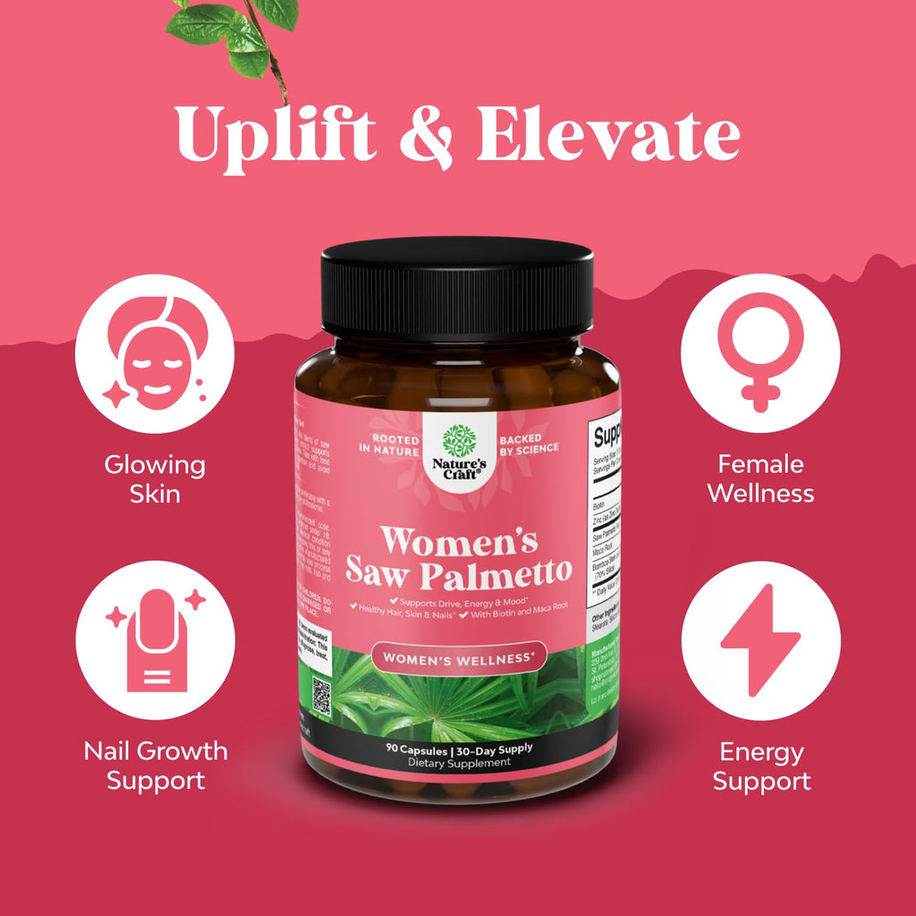saw palmetto supplement for hair support