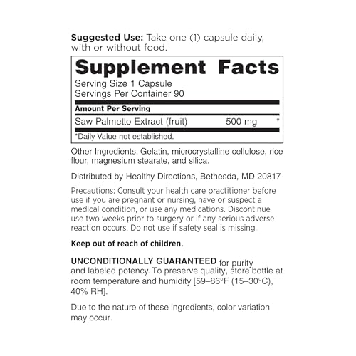 saw palmetto supplement for women