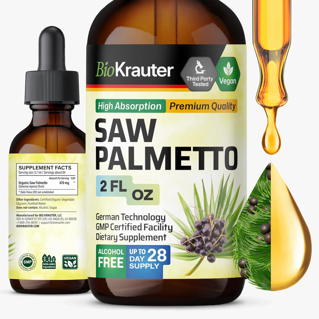 saw palmetto tincture for hair health