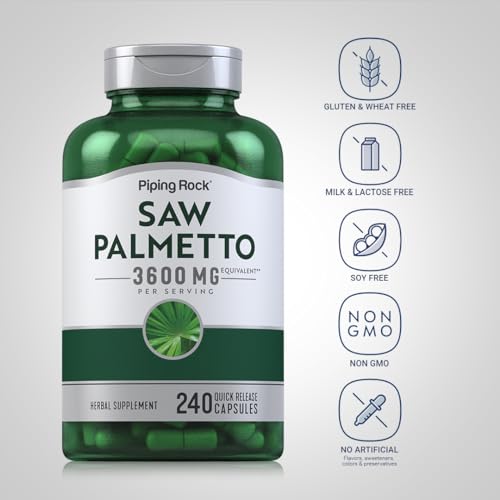 saw palmetto tree extract capsules