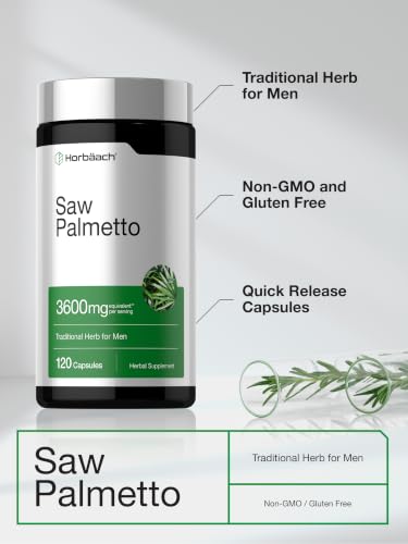 saw palmetto tree extract capsules