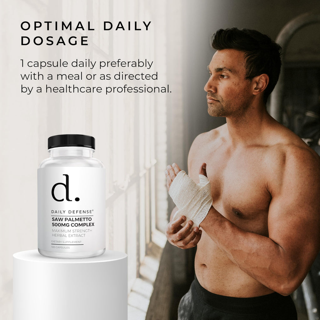 saw palmetto tree extract capsules