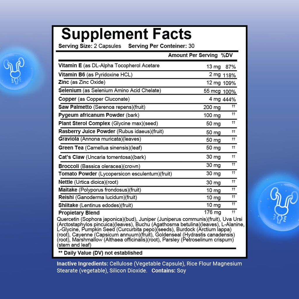 saw palmetto tree extract for urinary health