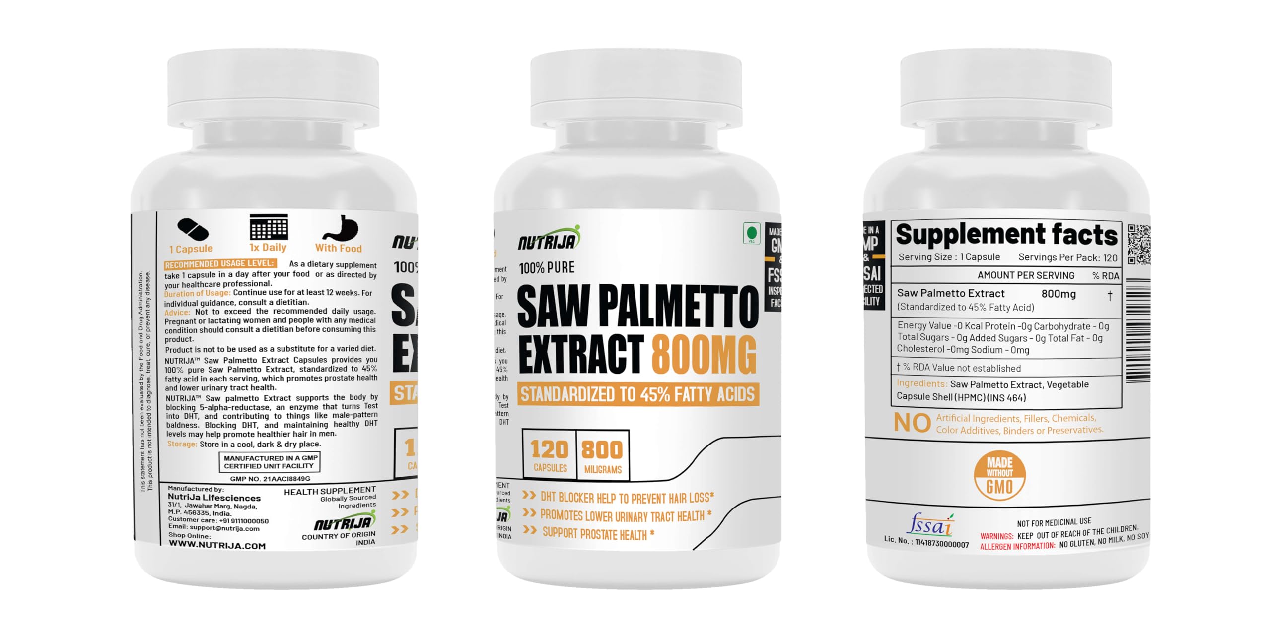 saw palmetto tree extract for vitality