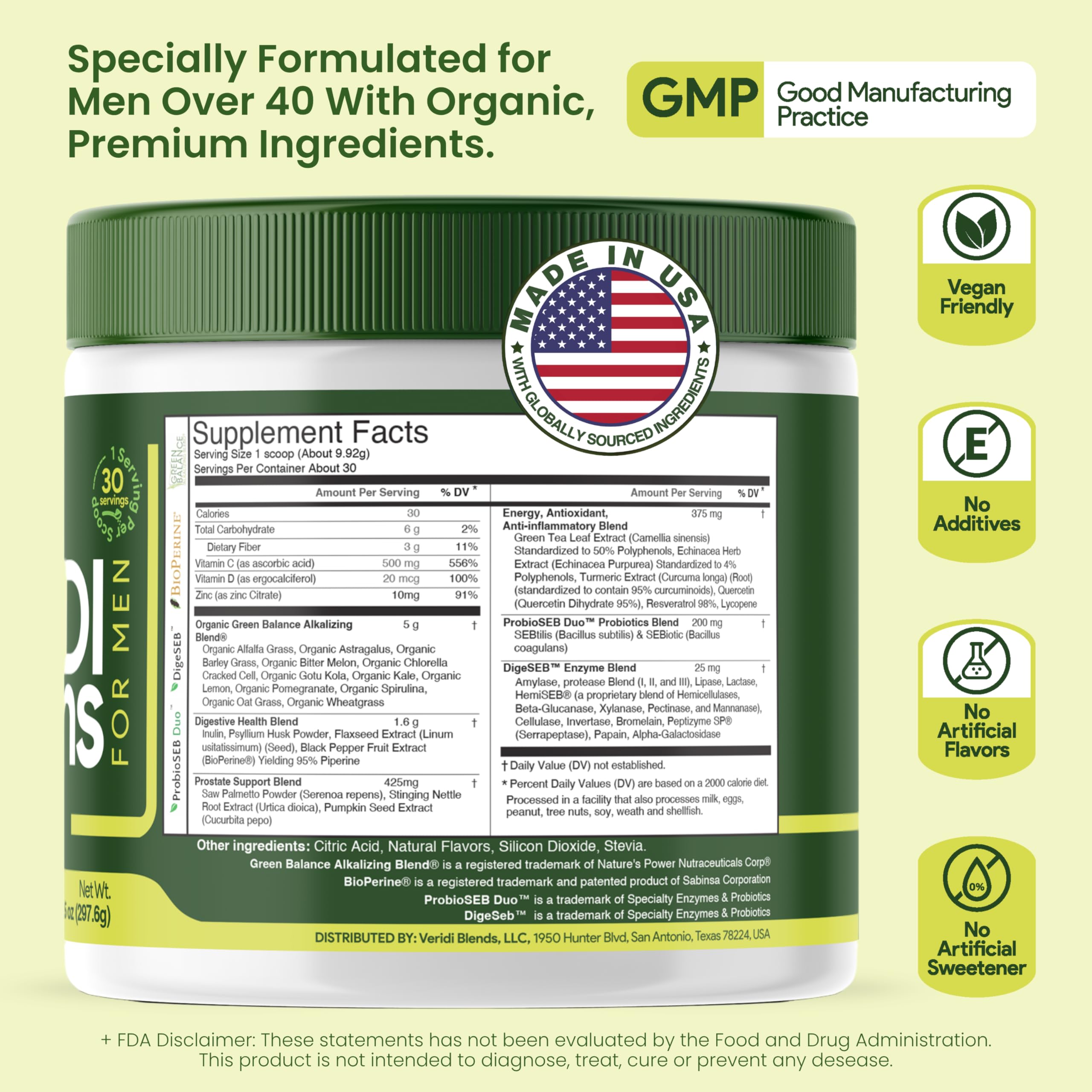 saw palmetto tree extract for vitality