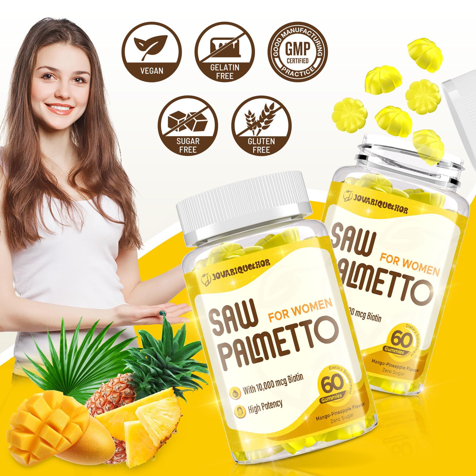 saw palmetto tree extract gummies