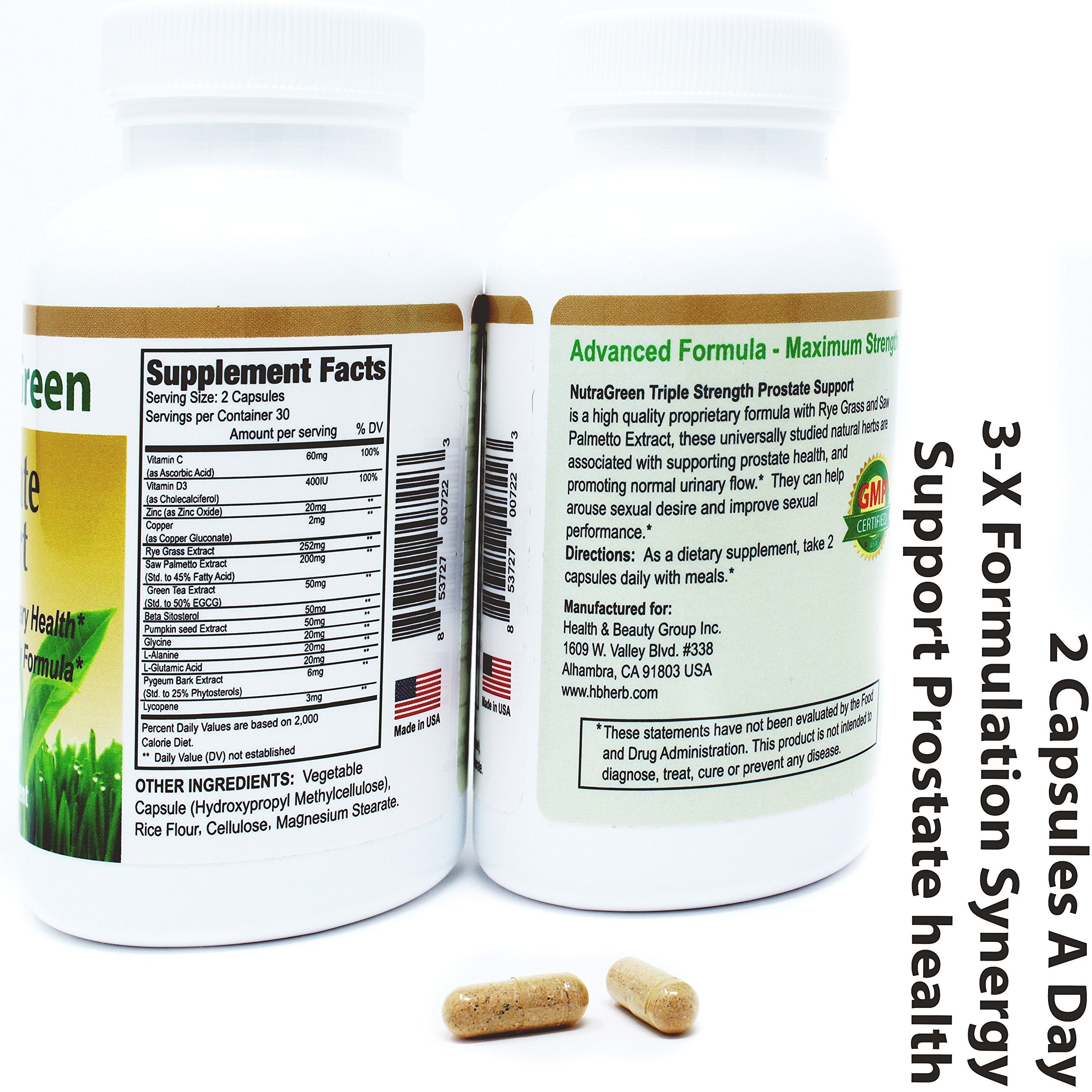 saw palmetto with beta-sitosterols