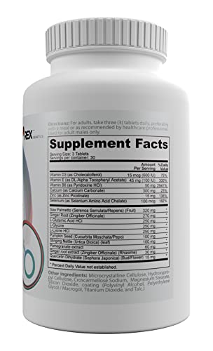 saw palmetto with lycopene for wellness